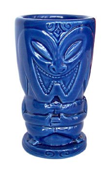 KC Hawaii Happy Tiki Shot Glass 2 Oz.