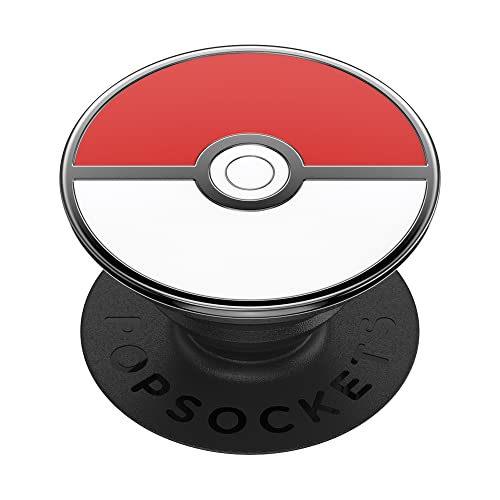 PopSockets Phone Grip with Expanding Kickstand, Pokemon - Enamel Pokeball
