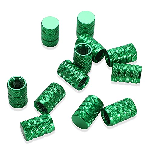 TOMALL Car Auto Wheel Tyre Tire Stem Air Valve Caps Dust Covers for Vehicle Motorcycle Bike