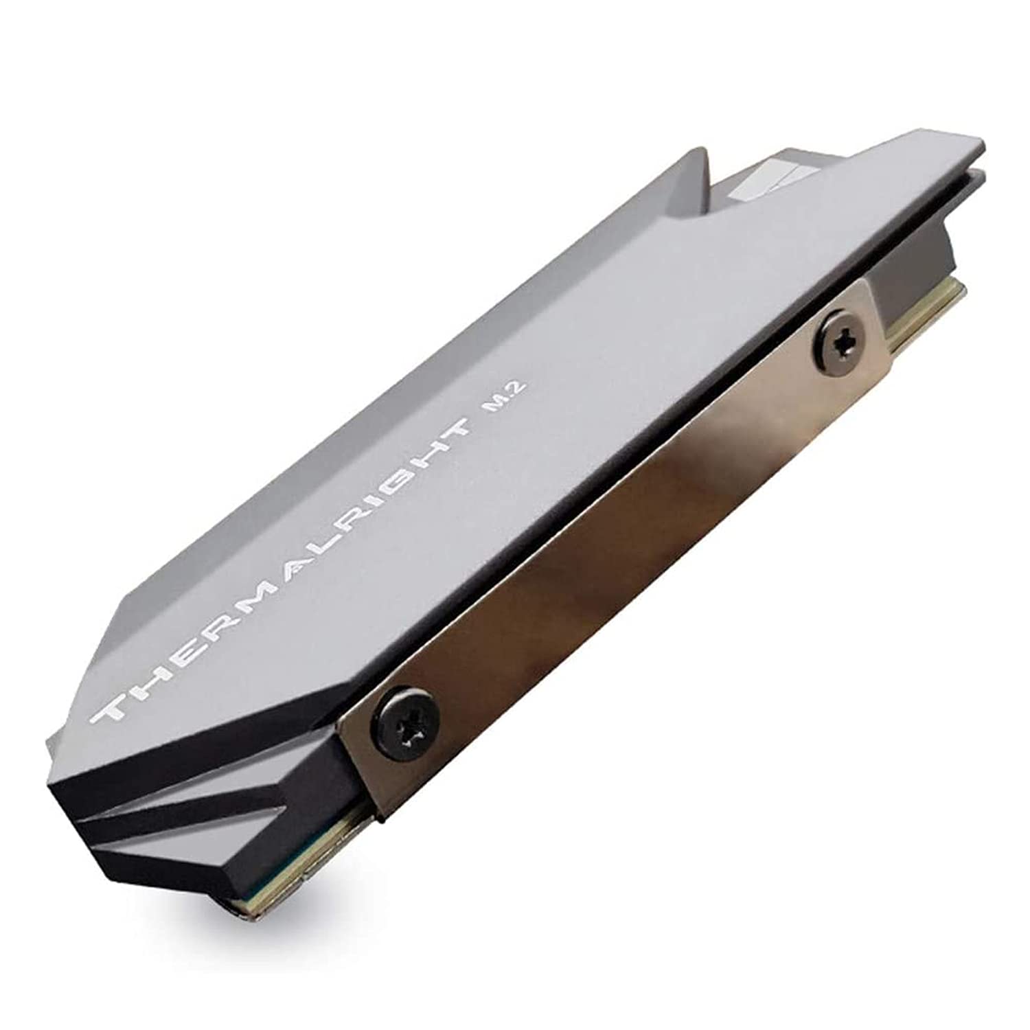 M.2 2280 SSD Heatsink Cooler, Double-Sided Heat Sink with Thermal Silicone Pads for PC M.2 PCIE NVMe SSD, M.2 SATA SSD