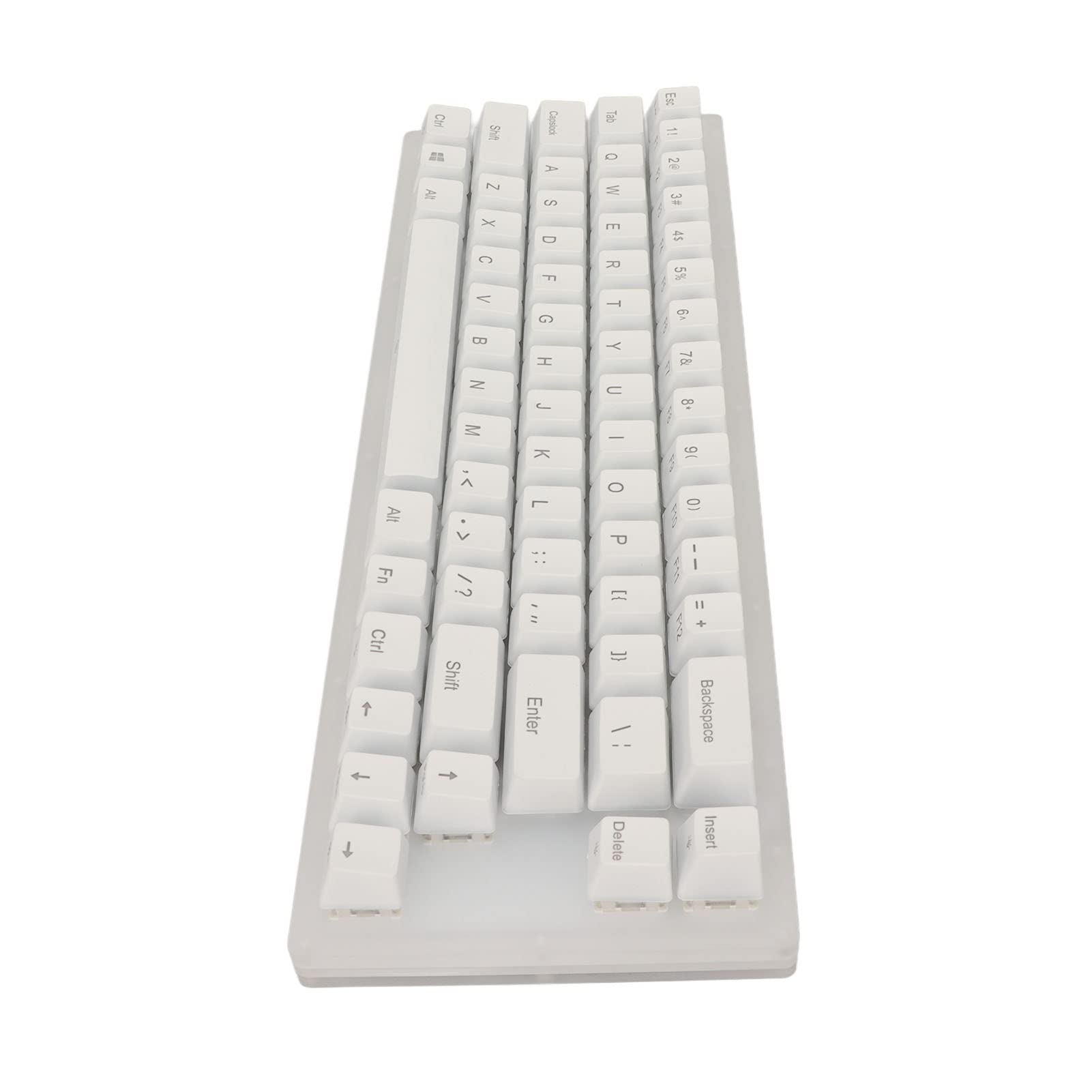 Mechanical Gaming Keyboard, 40Gbps Hot Swappable RGB Backlit Mechanical Keyboard for Office (Brown Switch)