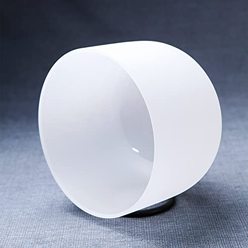 KVKA 432 Hz Crystal Singing Bowl F Note Heart Chakra 14 Inch With Carrying Case