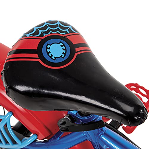 Huffy Marvel Spider-Man 12” Kid’s Bike for Toddlers – with Removable Training Wheels & Quick Adjust Seat Height