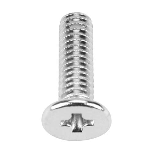 M2.5 Screws Laptop Screws Computer Screws Assortment Kit 100pcs M2.5 Carbon Steel Machine Screw Flat Head Screws Machinery Repair Parts(M2.5 * 12 * 5)