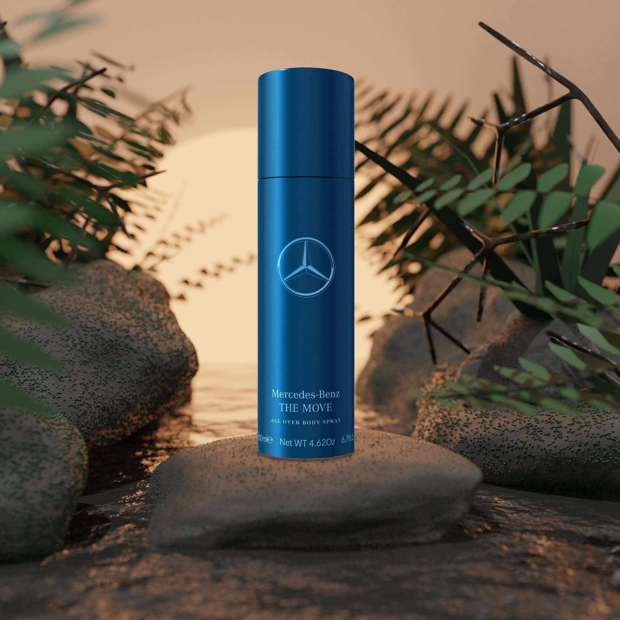 Mercedes Benz The Move Body Spray for Men 6.7 Ounce