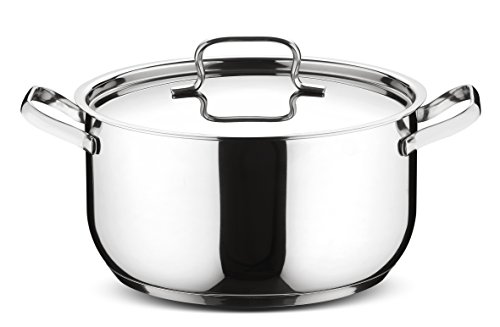 Lagostina Sfiziosa Saucepan Set, Stainless Steel, 13-Piece