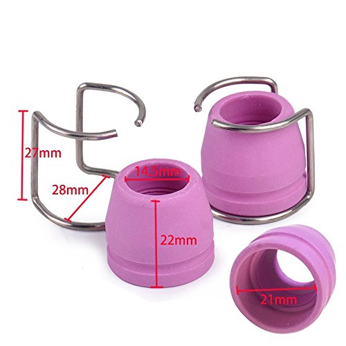 Marketty SG-55 AG-60 WSD-60 Plasma Cutter Torch Consumables Kit Nozzles Consumables Kit Tips 40/50 / 60 Amp,Electrode Nozzles for AG-60/SG55/WSD60,30 PCS
