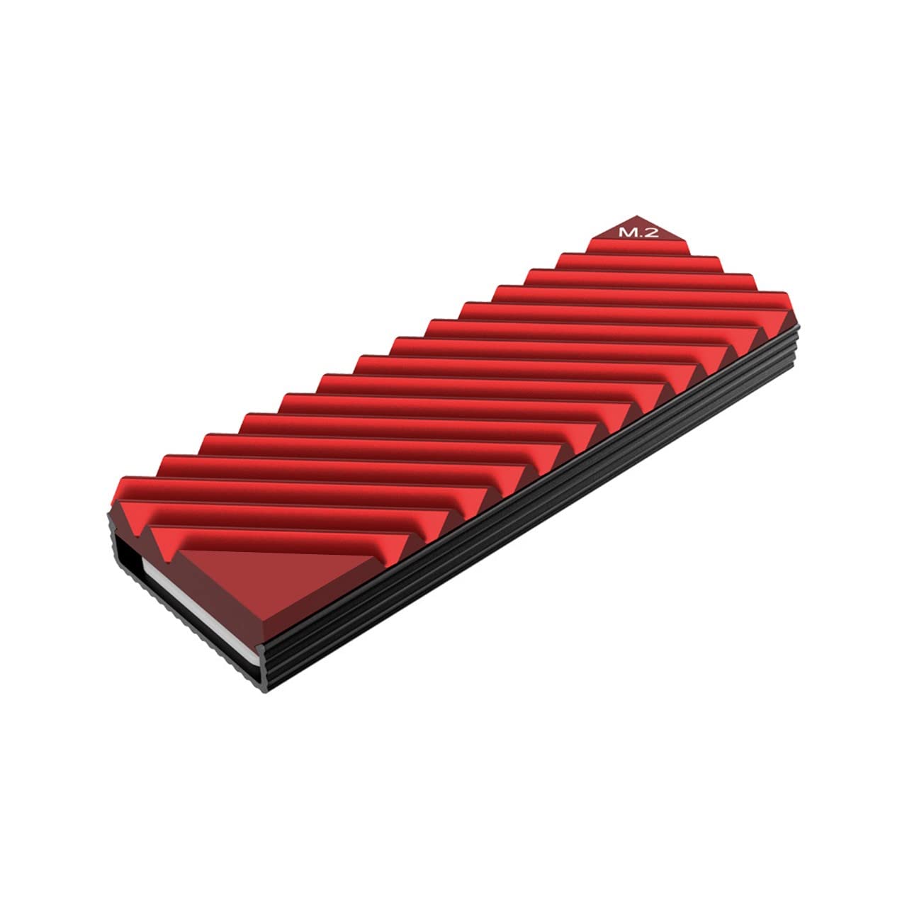 MSI M470 M.2 2280 1TB PCI-Express 4.0 x4 NVMe 1.3 3D NAND Internal Solid State Drive, Bundle with MT Heatsink Cooler 2280 M.2 SSD Double-Sided Heat Sink with Silicone Thermal Pad for PS5/PC - Red