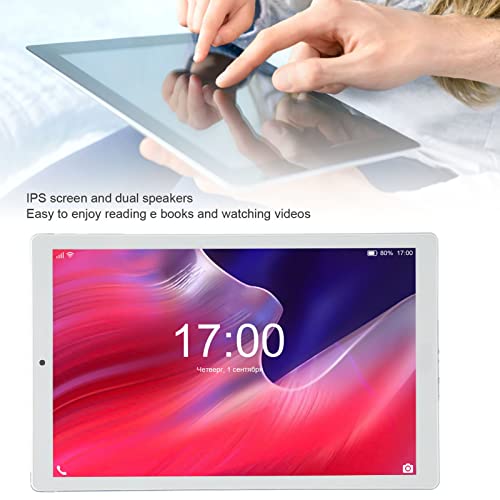 Octa Core Tablet, 3 X 10 Inch Card Slots. Fast Charging on The Go (US Plug)