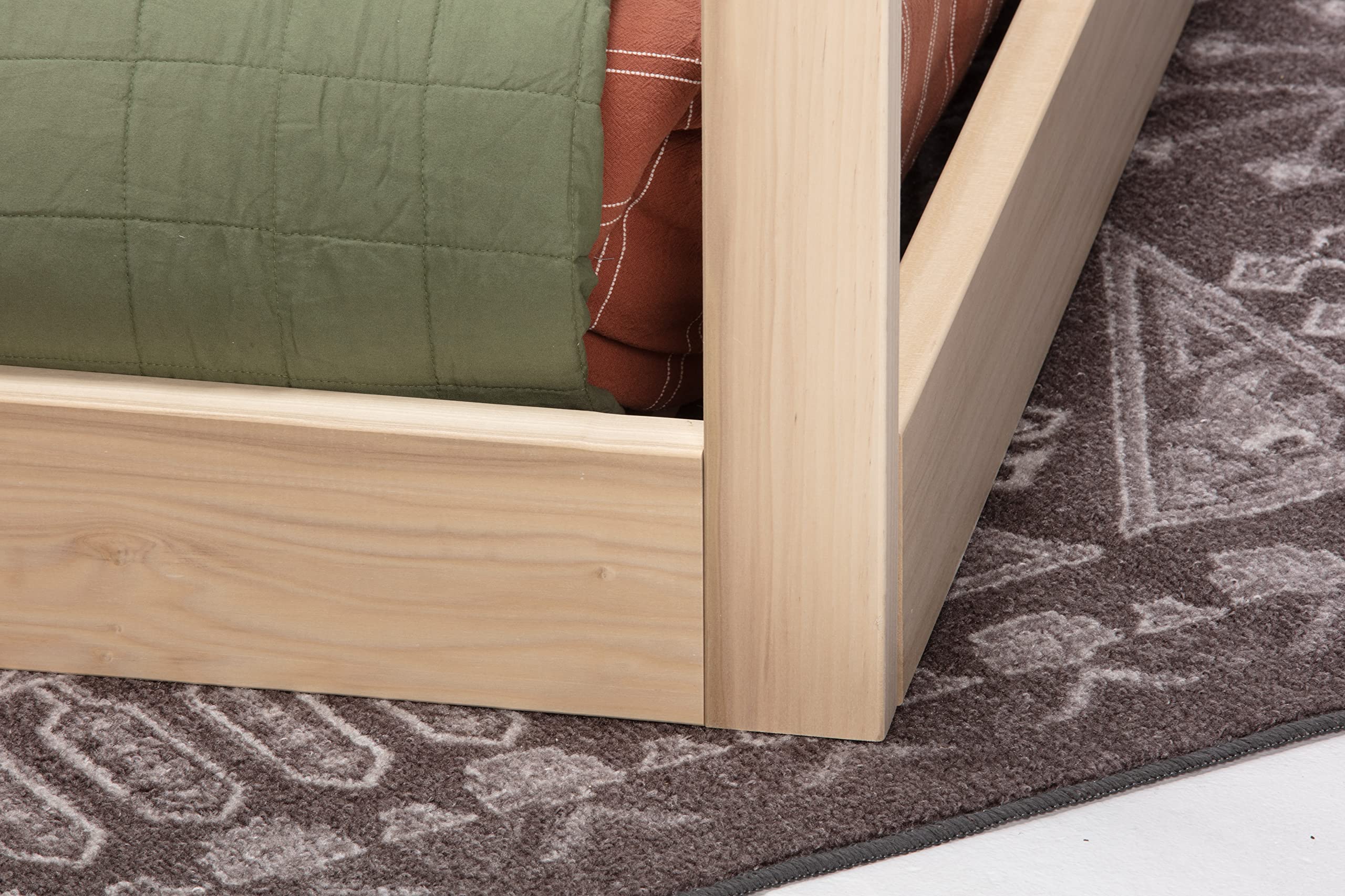 Montessori House Bed Frame Twin Full or Queen Solid Wood MADE IN USA