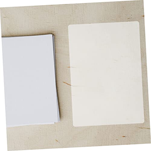 MAGICLULU Kids Writing Pad 64 Pcs Translucent Reading Strip Writing Pad Staples Plastic Clipboard A4 Plastic Clipboards Playdough Tools Writing Tablet for Bookmarks for Bulk Exam Pads