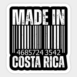 Made in Costa rica Vintage Barcode Vinyl Sticker,Funny Sticker, Gift Sticker…