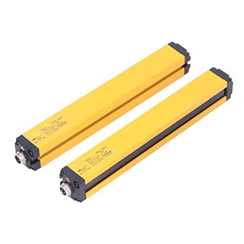 Light Screen Sensor, IP65 Protection Sensitive Grating Waterproof Dust Proof 10 Beam for Punch Machine