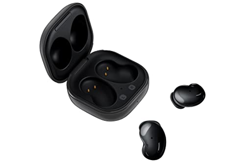 SAMSUNG Galaxy Buds Live, True Wireless Earbuds with Active Noise Cancelling, Microphone, Charging Case for Ear Buds, US Version, Onyx Black (Renewed)