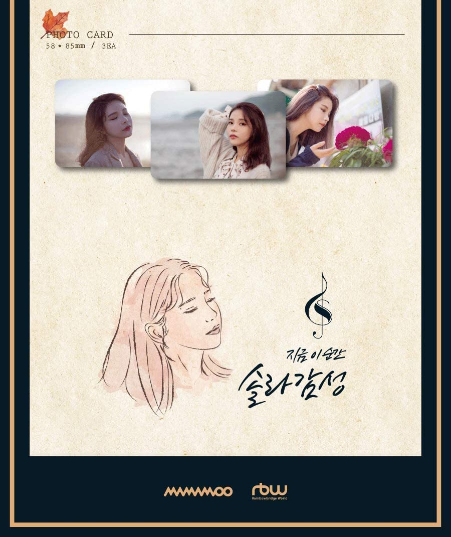 MAMAMOO - Solar Gamsung Photobook [CD Version]