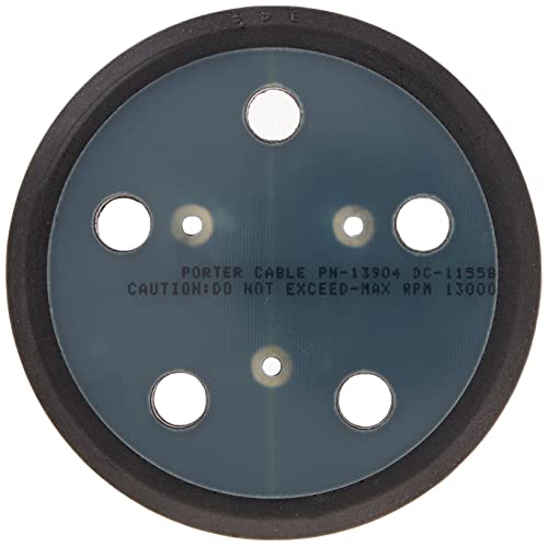 PORTER-CABLE Hook And Loop Pad for Model 333 Sander, 5-Inch (13904) Pack of 1 - (Packaging may vary)