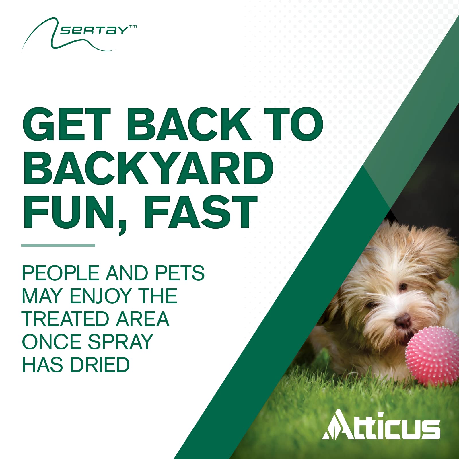 Sertay Herbicide (1.25 oz) by Atticus (Compare to Certainty) β Sulfosulfuron Weed Killer for Southern Lawns β Post Emergent Weed Control