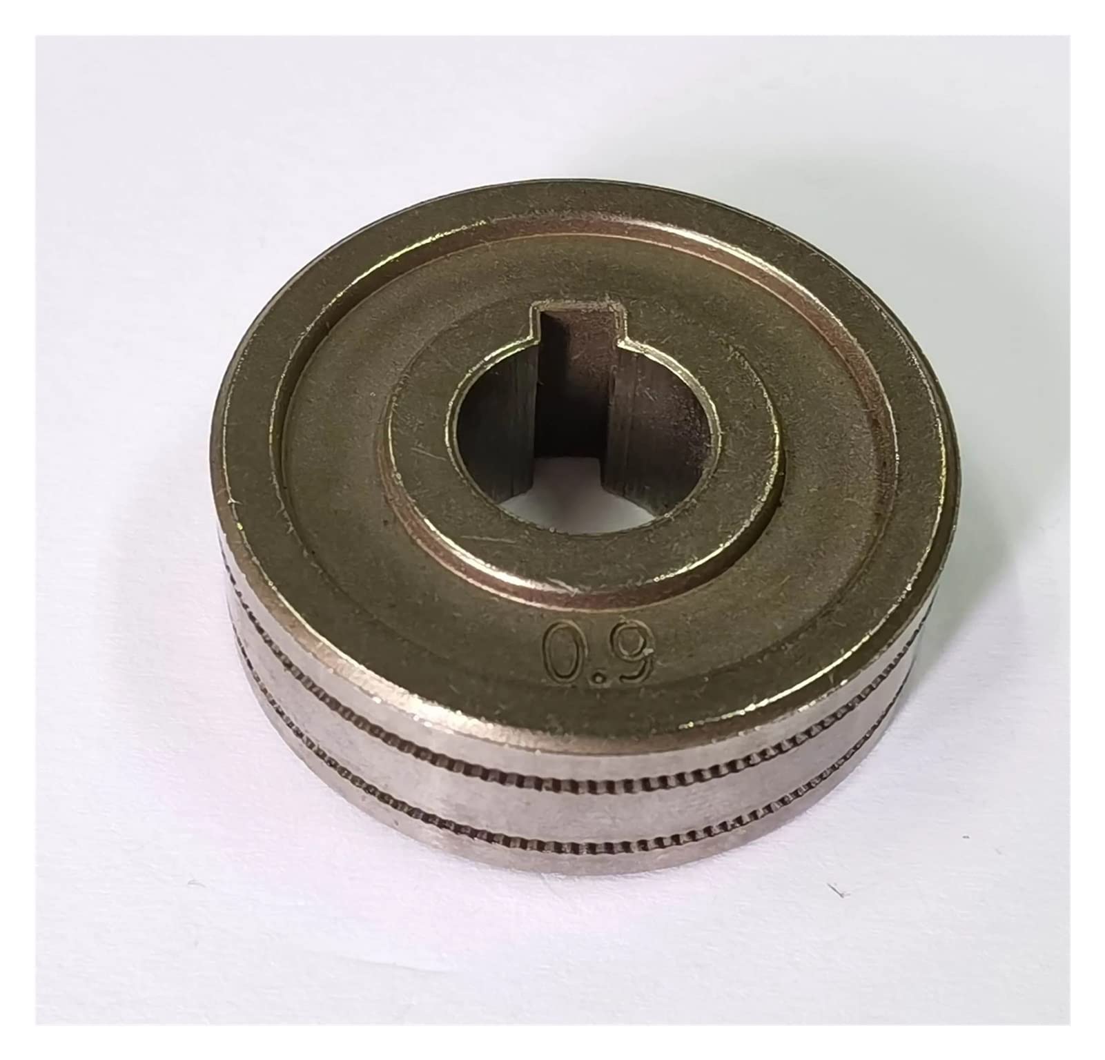 MANRONG Mig Welding Contact Tips Welder Wire Feed Drive Roller Roll Parts Diameter 30mm .023".030 .035" .040" .045" Tip-Nozzle-Diffuser (Color : K-Groove 0.8-1.0)