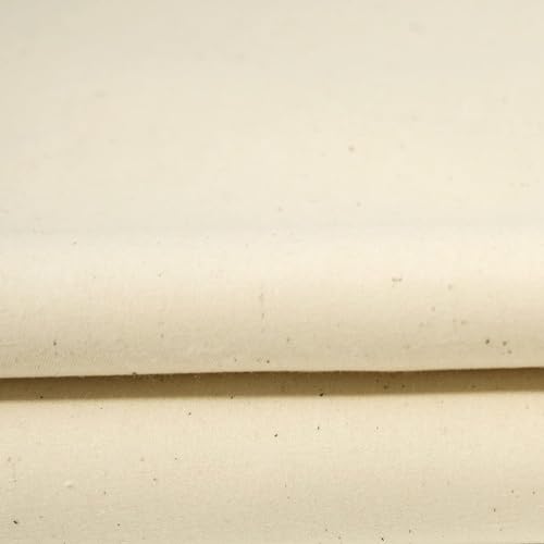 Roc-Lon 44/45'' 100% Cotton Unbleached Permanent Press Super Muslin(Heavy-Weight), 15 Yard Bolt