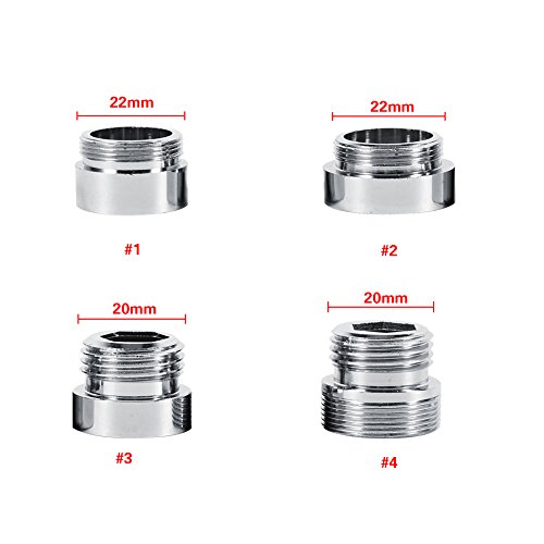 Kitchen Copper Water Purifier Faucet Aerator Adapter Accessories #2 24mm to 22mm
