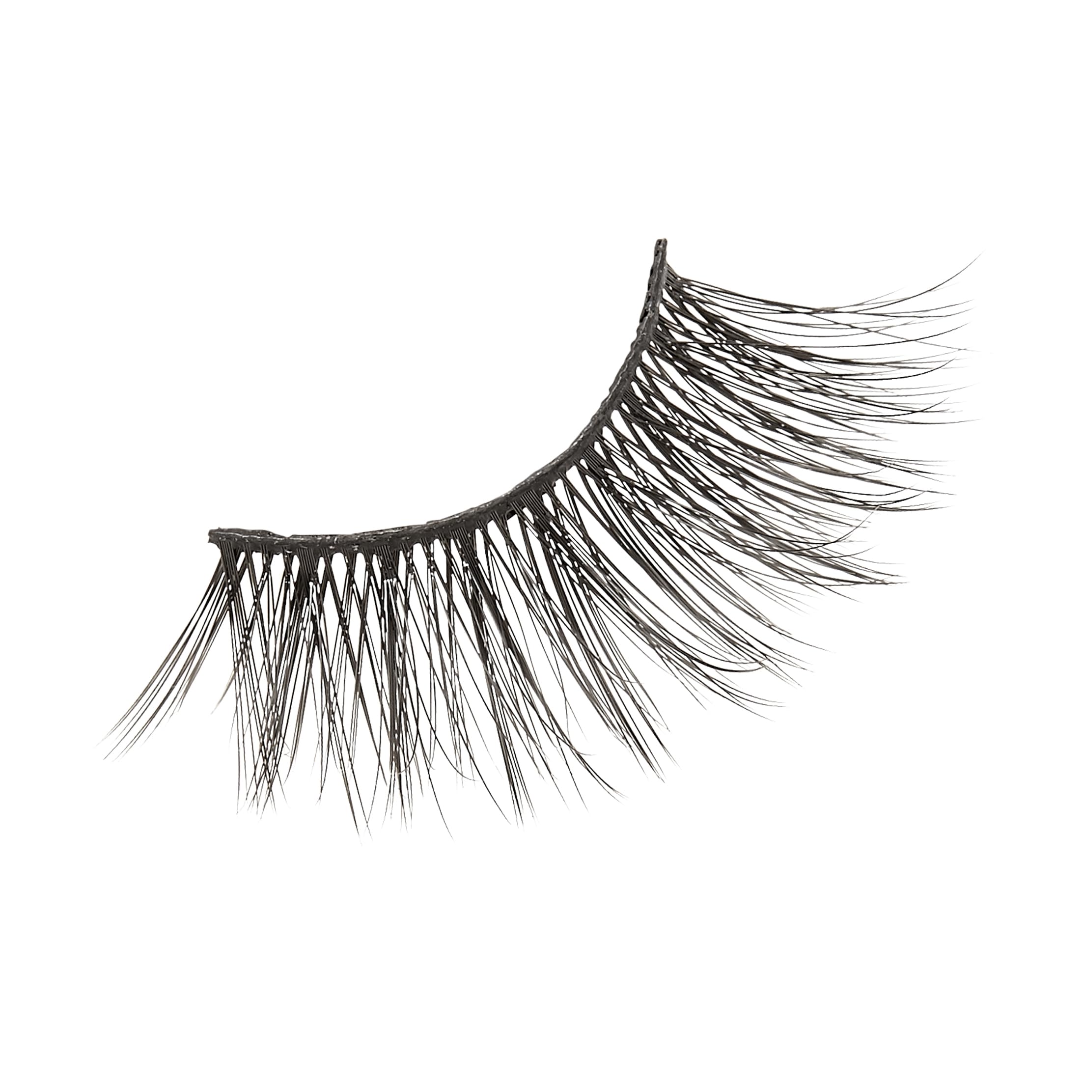 KISS Magnetic False Eyelashes, Tantelize', 12 mm, Includes 1 Pair Of Magnetic Lashes, Contact Lens Friendly, Easy to Apply, Reusable Strip Lashes