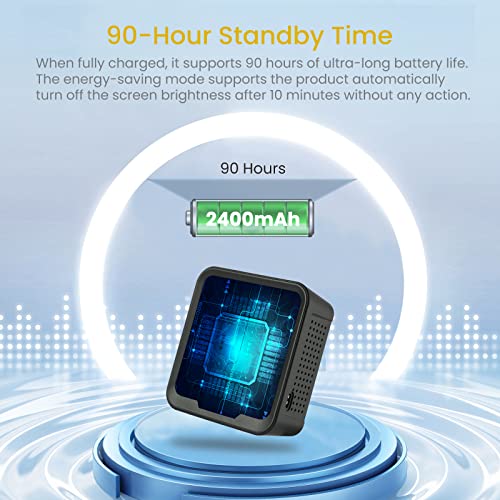 LSENLTY Carbon Monoxide Detector, High Accuracy CO Detector with Digital LCD Display, 3-in-1 Air Quality Monitor(CO, Temperature and Humidity Sensor), CO Alarm Detector for Home Kitchen Travel