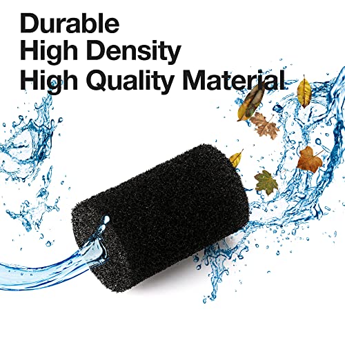 Pool Hose Tail scrubbers,12 Pack Tail Sweeps Scrubber Replacement High Density Sweep Hose Scrubber Pool Pre-Filter Intake Sponge as Polaris Pool Cleaner Parts Fits for Polaris Vac-Sweep Pool Cleaner