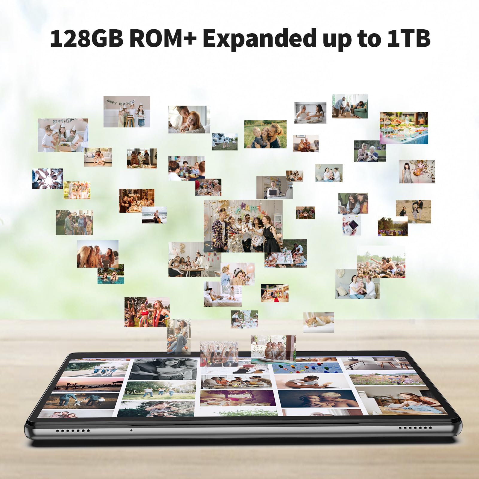NORTH BISON Android Tablet, 10.1 Inch Android 13 Tablet