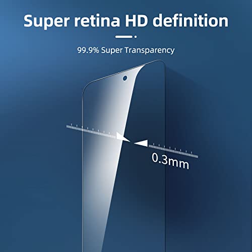 NEW'C [3 Pack] Designed for Oppo Reno 8 Pro 5G Screen Protector Tempered Glass, Case Friendly Ultra Resistant