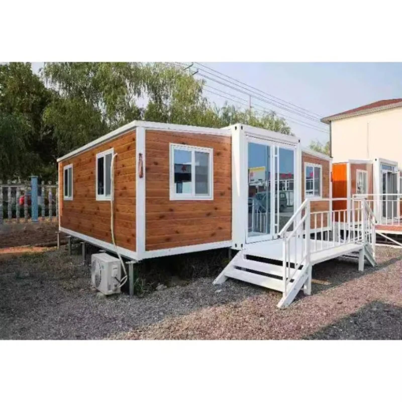 Luxury 20FT 40ft Tiny House Living Prfab Folding 2 3 Bedrooms Expandable Container Homes with Kitchen Bathroom