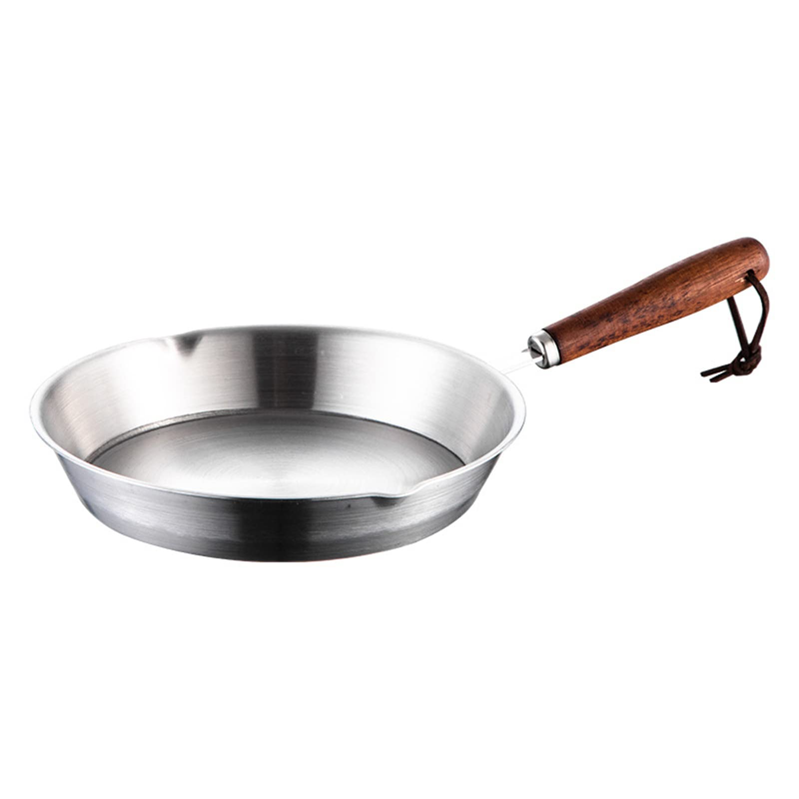 Stainless Steel Egg Frying Pan Mini Frying Pan 4.7" Skillet Heat Resistant Non Stick Pot