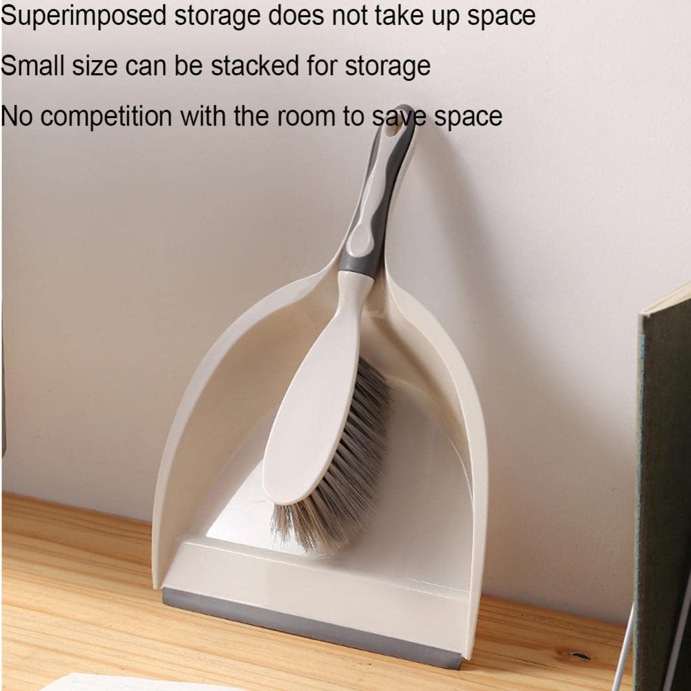 Mini broom, dustpan set, children's pet cleaning broom, student desktop broom, dustpan combination small,broom with dustpan combo set,mini broom and dustpan set, for dining tables, tables, sofas