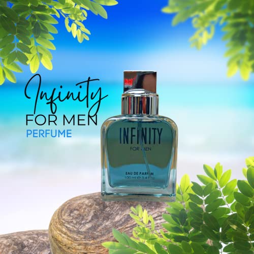 NovoGlow Infinity Extreme Perfume for Men - 3.4 Ounce Eau De Parfum Spray