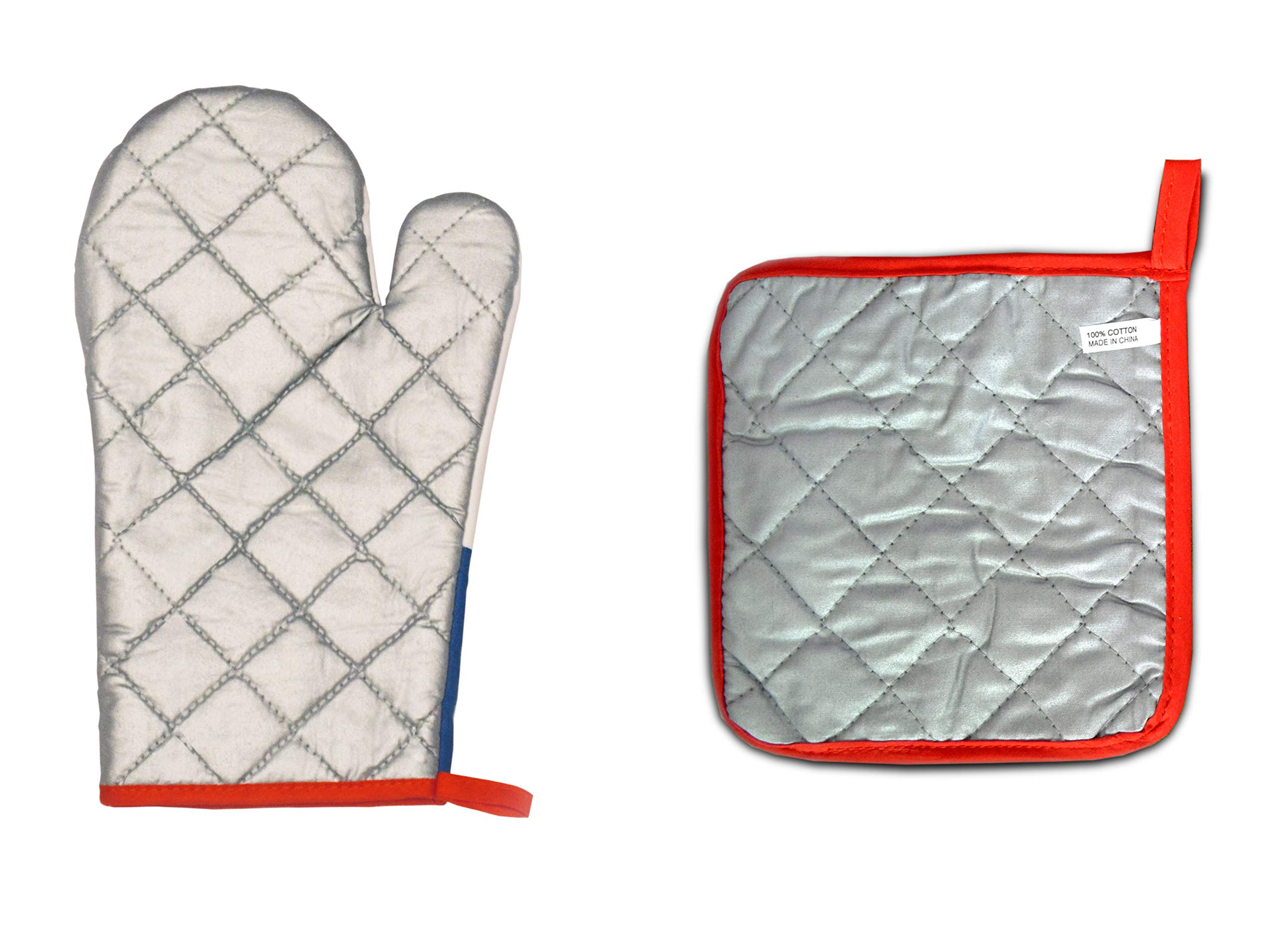 Lebanon Flag Kitchen & BBQ Set w/ Apron, Oven-mitt & Pot-holder Lebanese
