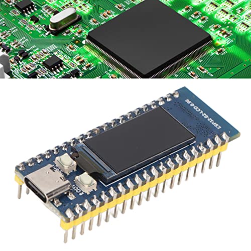 Micro Controller Board, Low Power 2.4 GHz WiFi Colored IPS LCD Display Microcontroller Mini Development Board for MicroPython