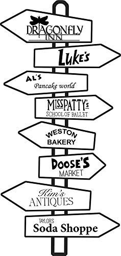 MAGNET Gilmore Girls Sign Magnetic Car Sticker Decal Refrigerator Metal Magnet Vinyl 5"