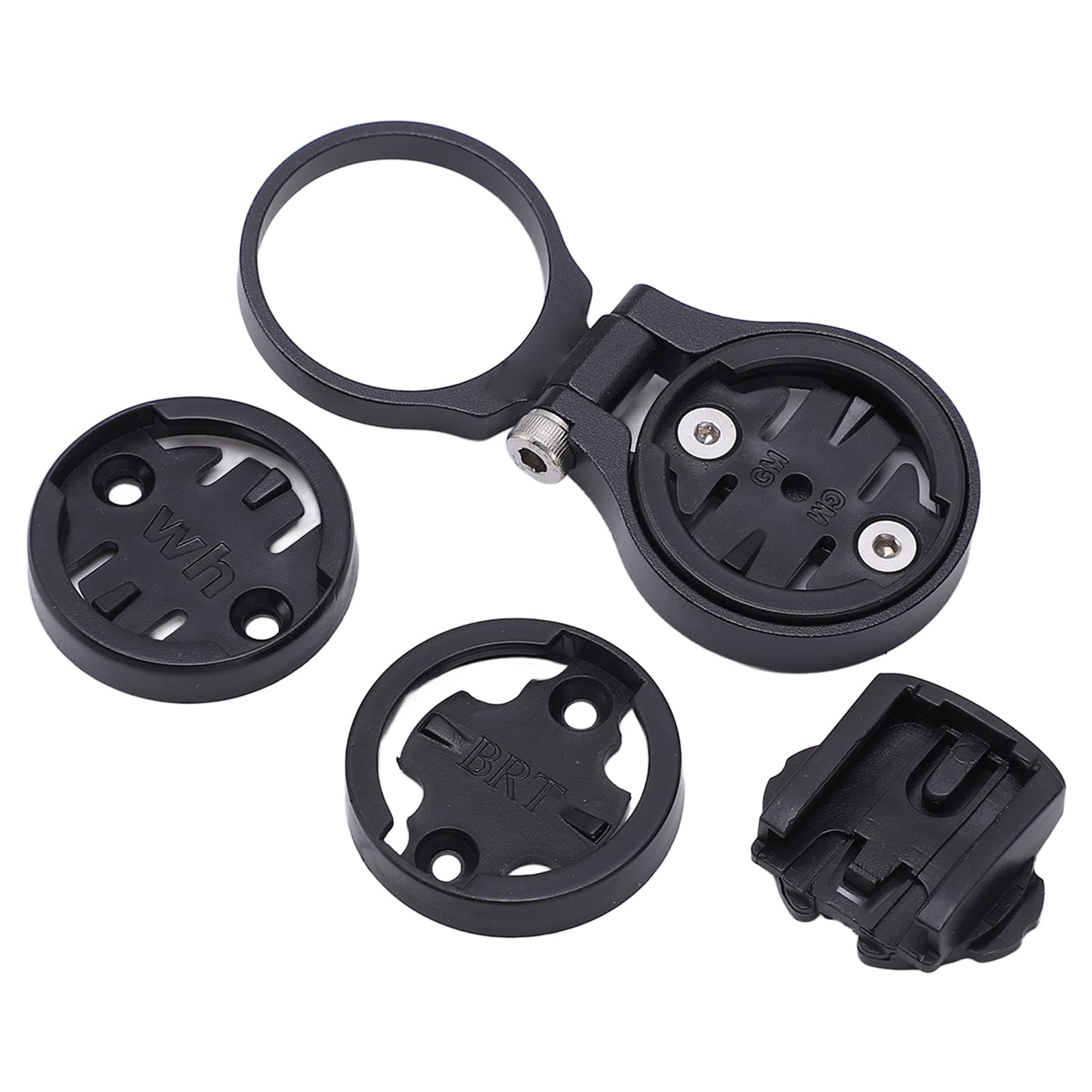 LAIONTY Bike Computer Mount Set Adjustable Heavy Duty Bike Handlebar Mount Mountain Road Bike Mount Accessory