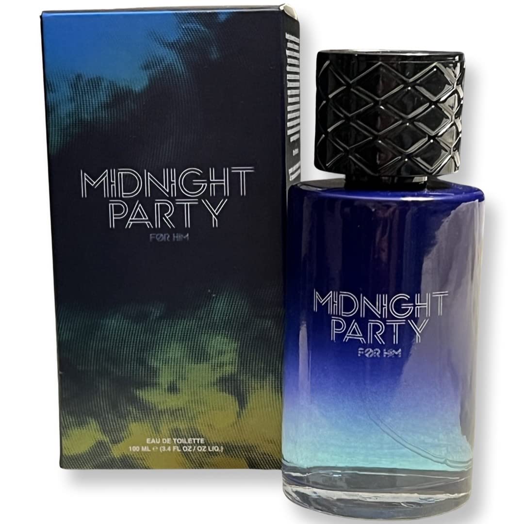 Midnight Party For Him Eau de Toilette by Preferred Fragrance - 3.4 Fl Oz