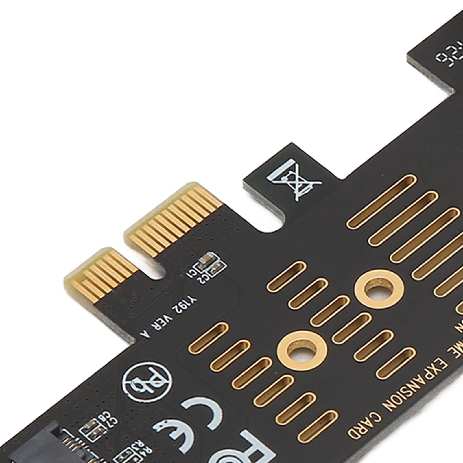 M.2 PCIE Adapter X1 X4 X8 X16,Supports Booting OS from M.2 PCIe SSD,Compatible with PCIe 4.0 3.0 2.0 M.2 PCIe SSD