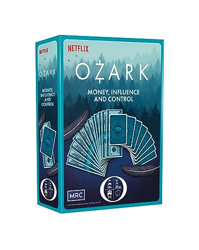 Mixlore Ozark The Board Game | Territory Control Strategy Game | Based on The Hit Netflix TV Series | Ages 16+ | 2-5 Players | Average Playtime 30 Minutes | Made by Mixlore