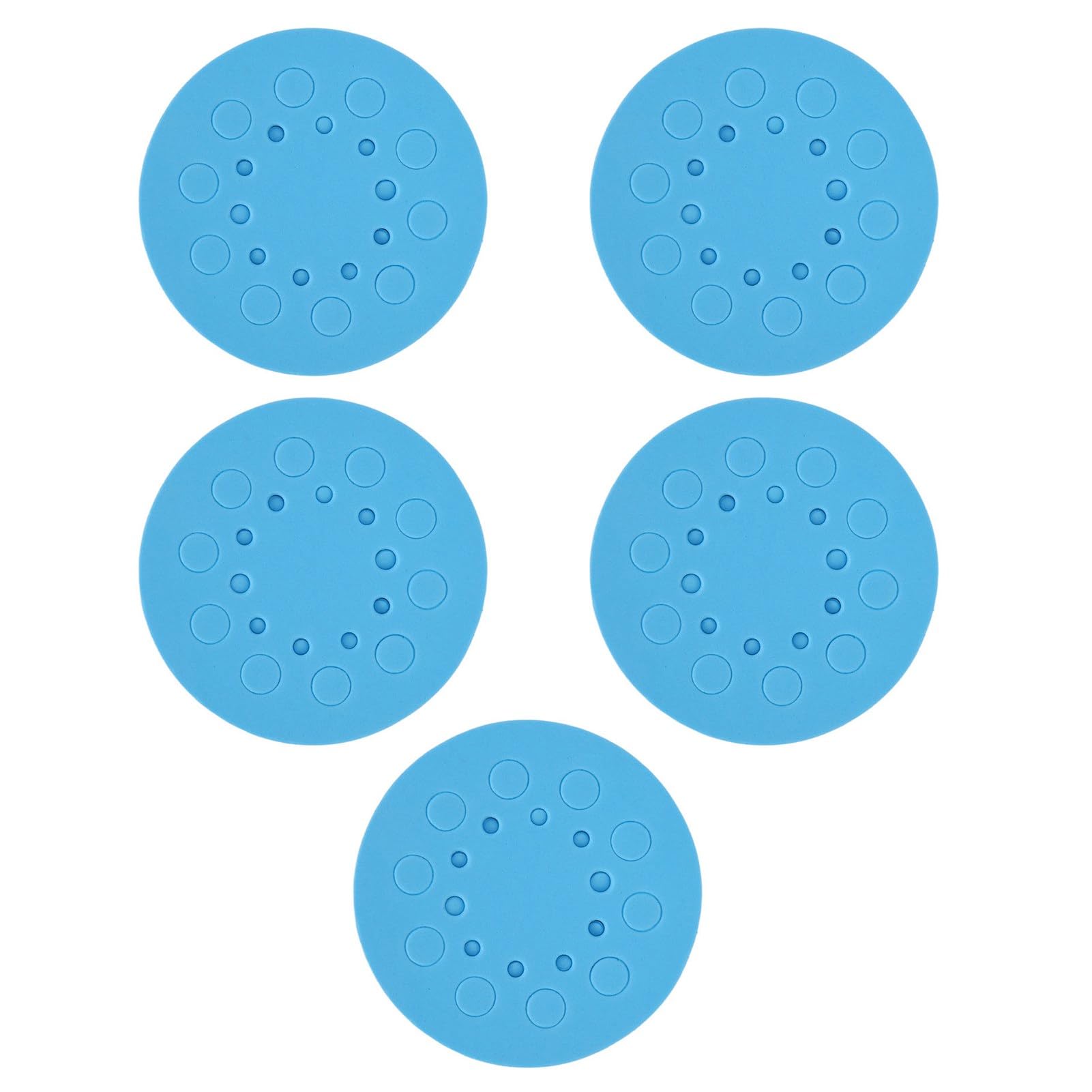 Round Foam Test Tube Rack Floating Centrifuge Tube Holder Water Bath School Laboratory (Blue 20 Holes)