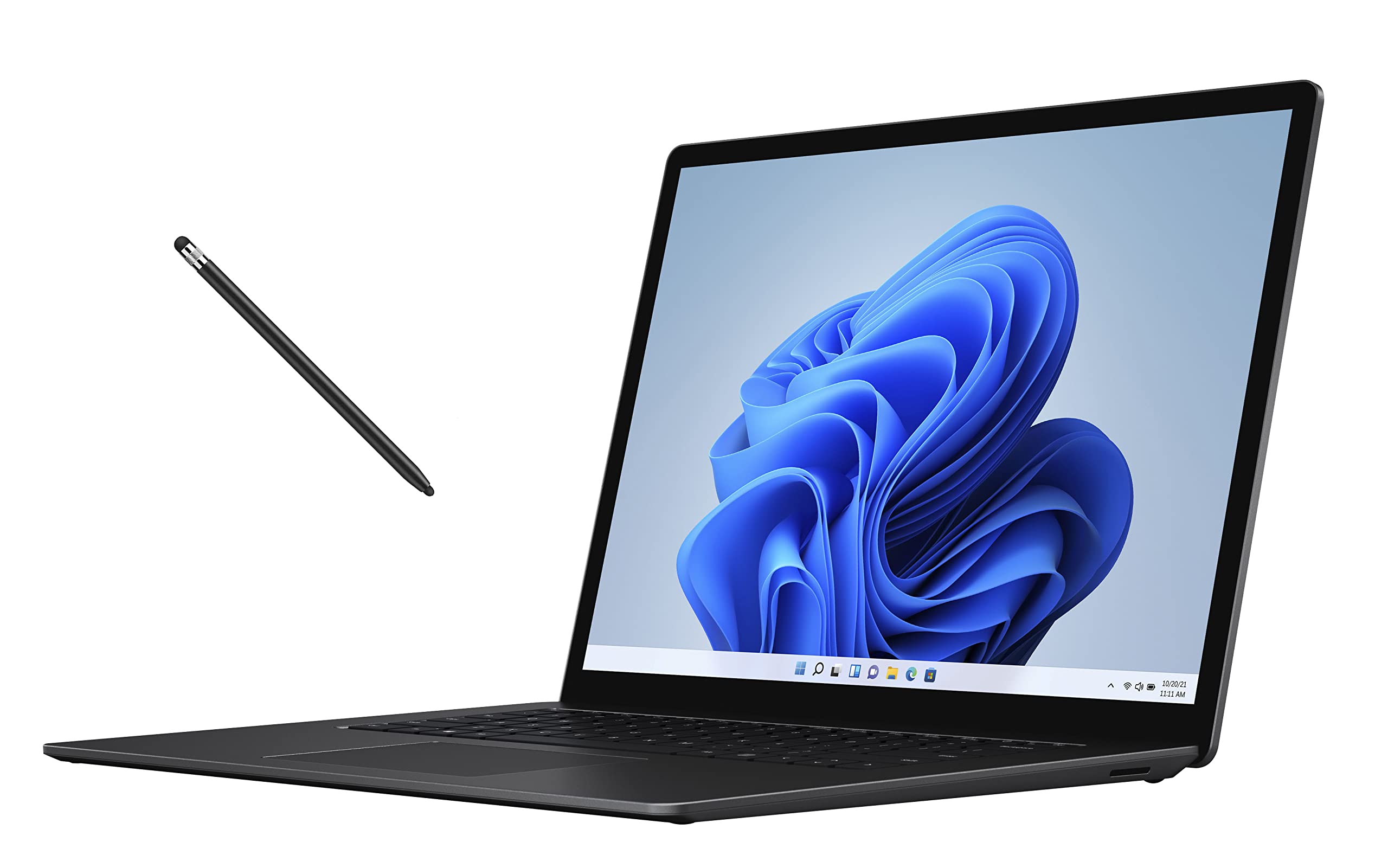 Microsoft Surface Laptop 4, 13.5" Touchsceen, Intel i7-1185G7, 4-core up tp 4.20 GHz, Intel Iris Xe Graphics, Backlit, 32GB DDR4 RAM, 1TB PCIe SSD, Windows 11, Matte Black, with Stylus Pen