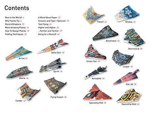 Record Breaking Paper Airplanes Kit: Make Paper Planes Based on the Fastest, Longest-Flying Planes in the World!: Kit with Book, 16 Designs & 48 Fold-up Planes