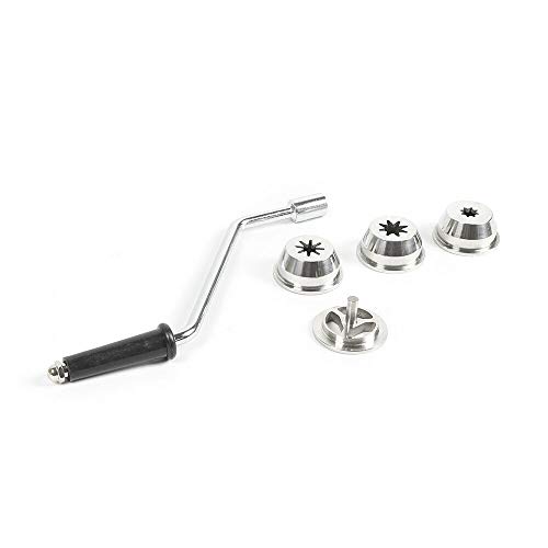 Manual Sausage Stuffer Maker, Stainless Steel Vertical Meat Filler (5L-A)