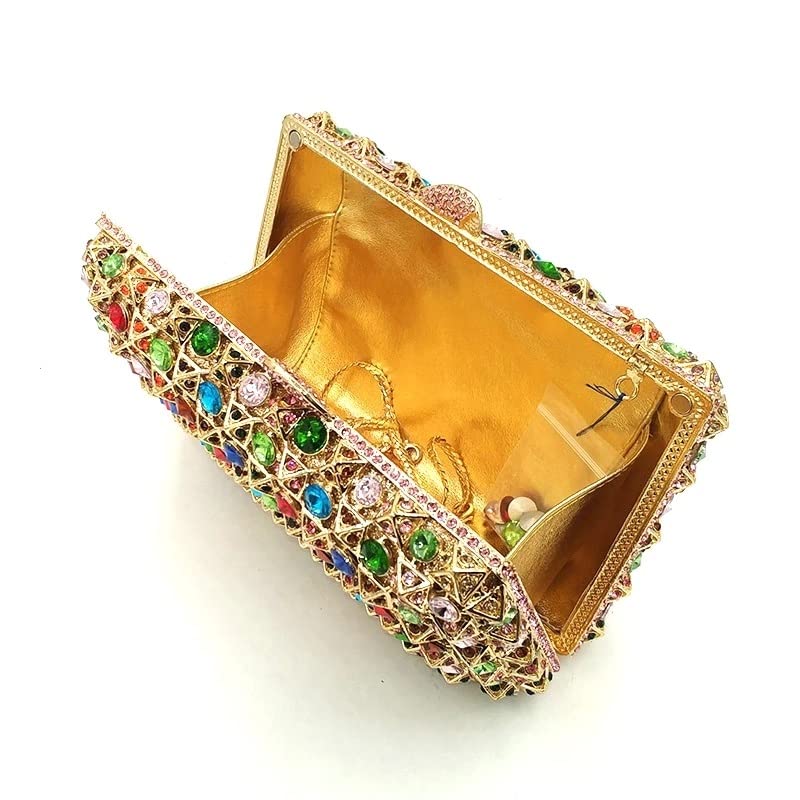 MJWDP Bridal Wedding Party Purse Crystal Purses Wallet Women Evening Party Handbag Clutches