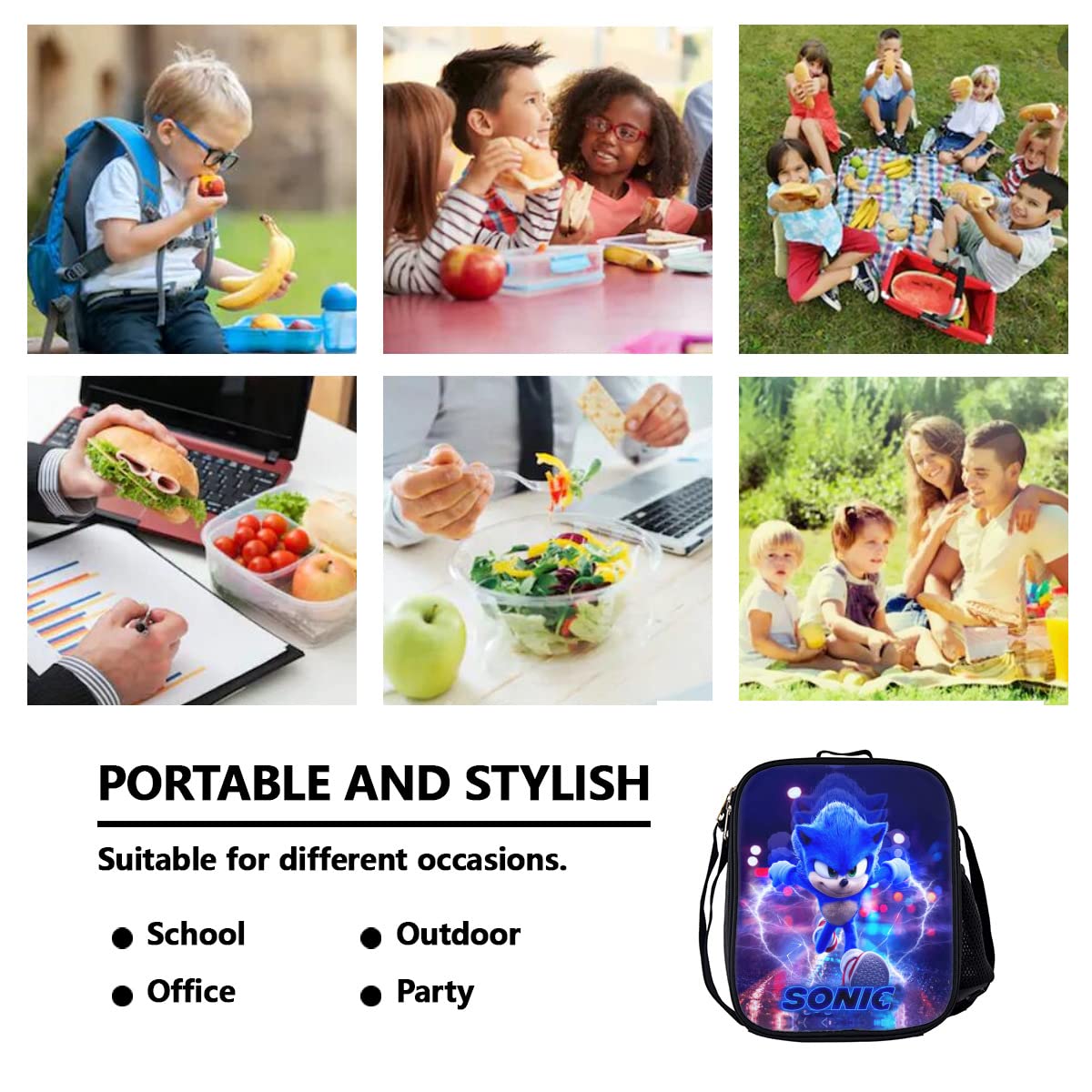 SHEFDVEG Cute Blue Backpack For Travel Laptop Daypack 3d Print Bag For Boys And Men