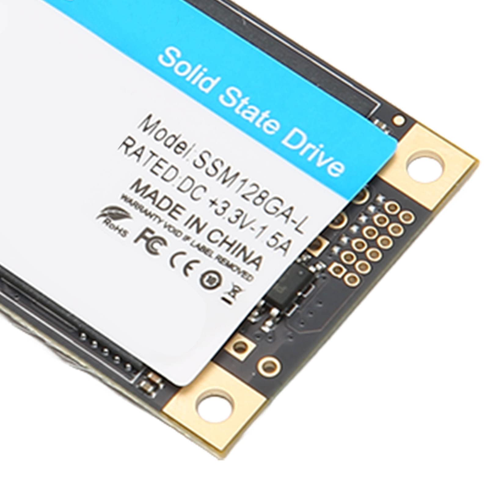 Naroote MSATA SSD, 500M Read Speed Low Latency High Speed SATA 3.0 SSD 450M Write Speed for Tablets (256GB)