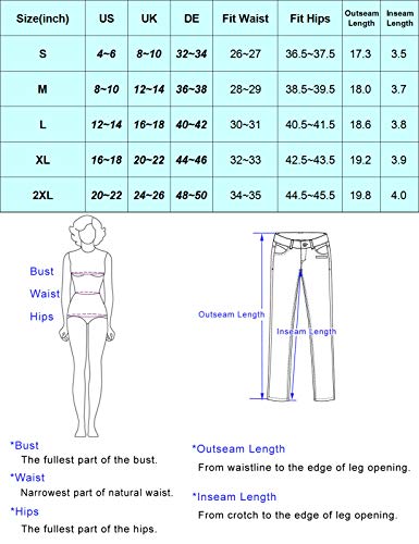 Maacie Workout Shorts for Pregnant Women Activewear Exercise Athletic Yoga Shorts Wine M