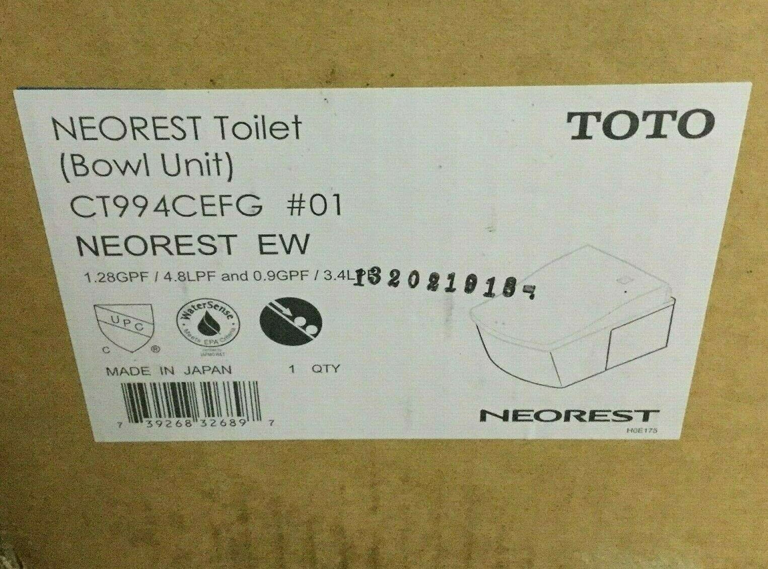 TOTO CT994CEFG#01 Toilets and Bidets, Cotton