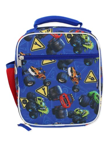 Nickelodeon Blaze and the Monster Machines Boys Girls Soft Insulated School Lunch Box (One Size, Blue)